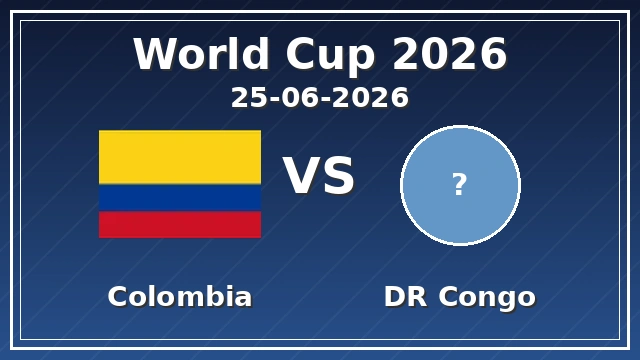 Colombia vs DR Congo - Watch Highlights | ReFooty
