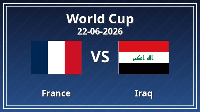 France vs Iraq - Watch Highlights | ReFooty