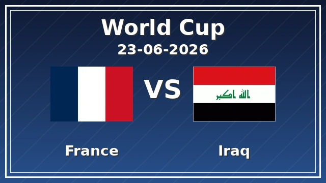 France vs Iraq Full Match - Watch Highlights | ReFooty